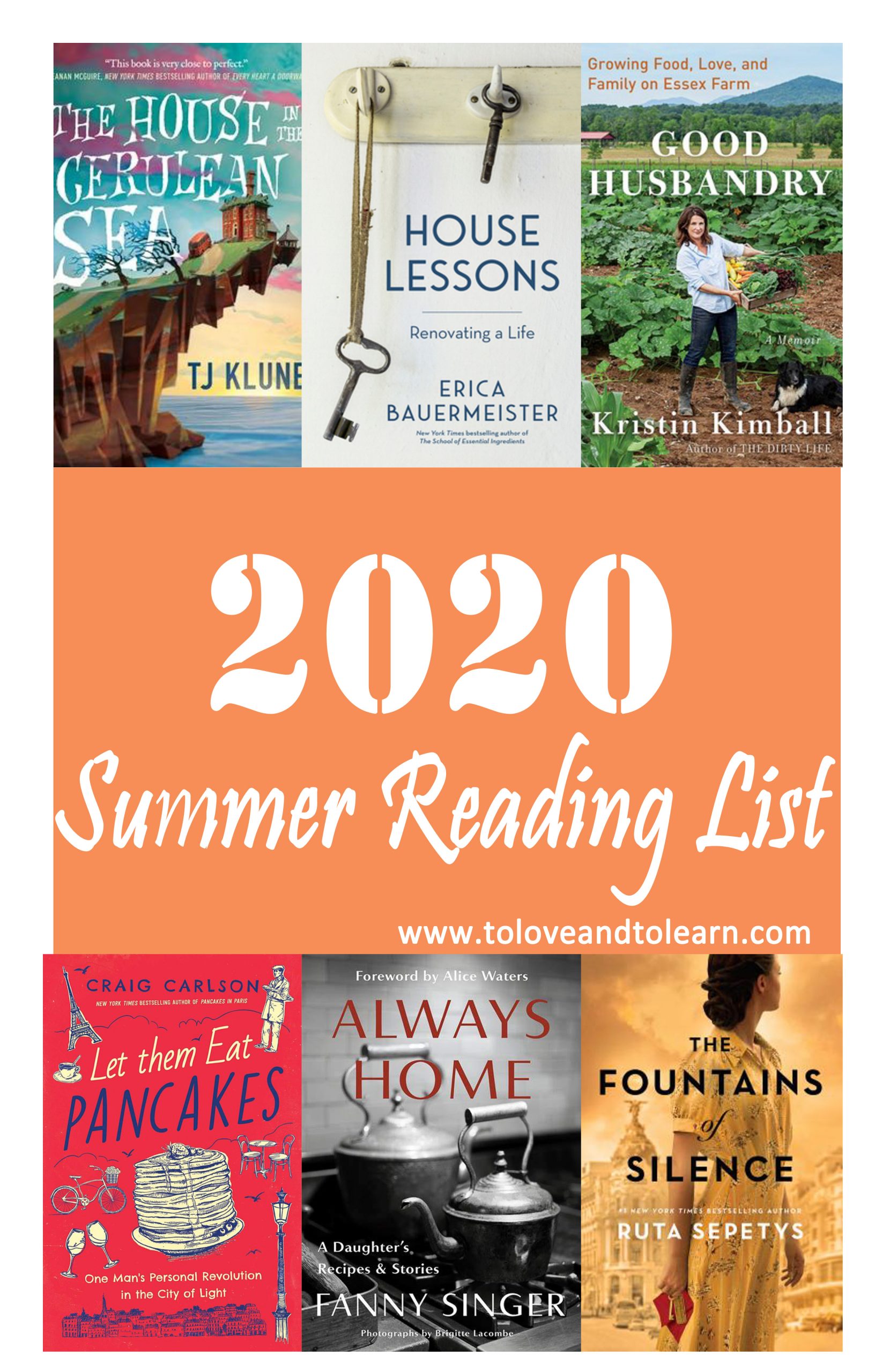 My Summer 2020 Reading List